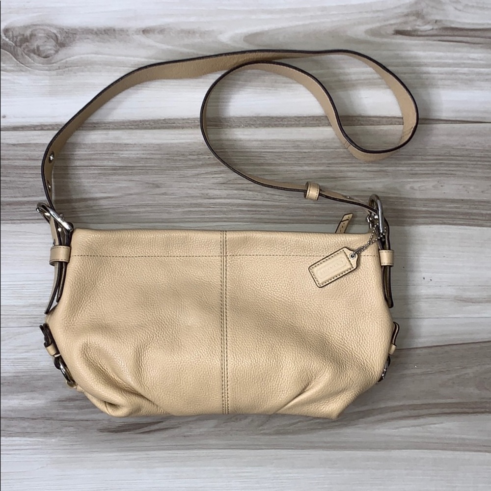 Coach Pebble Leather Bag - Gem